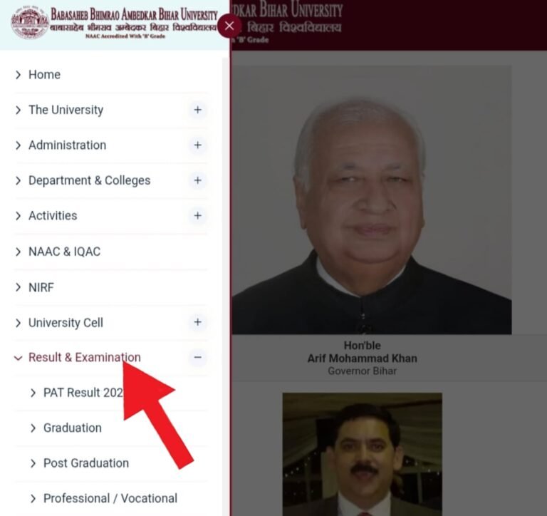 BRABU UG 3rd Semester Result 2023-27 (Declared) - Check & Download ...